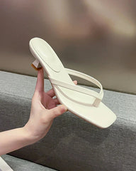 Koda Flip Flop Kitten Heels – Okanna