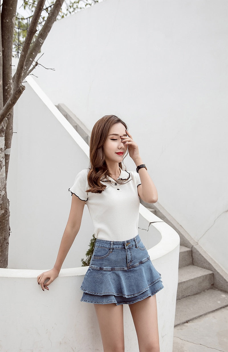 Indie Casual Mini Skirt – Okanna