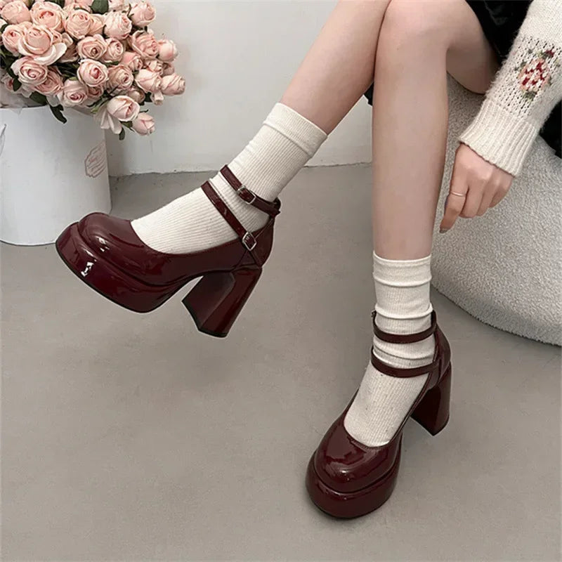 Kohen Chunky Heels – Okanna