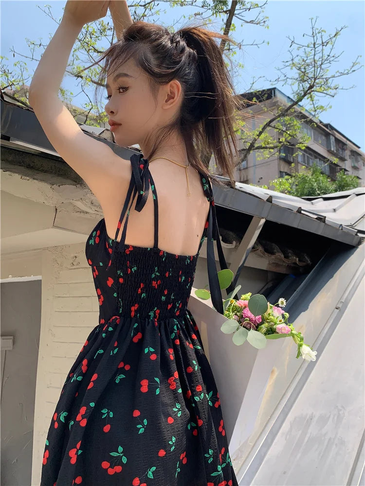 Black Cherry Charm Dress – Okanna