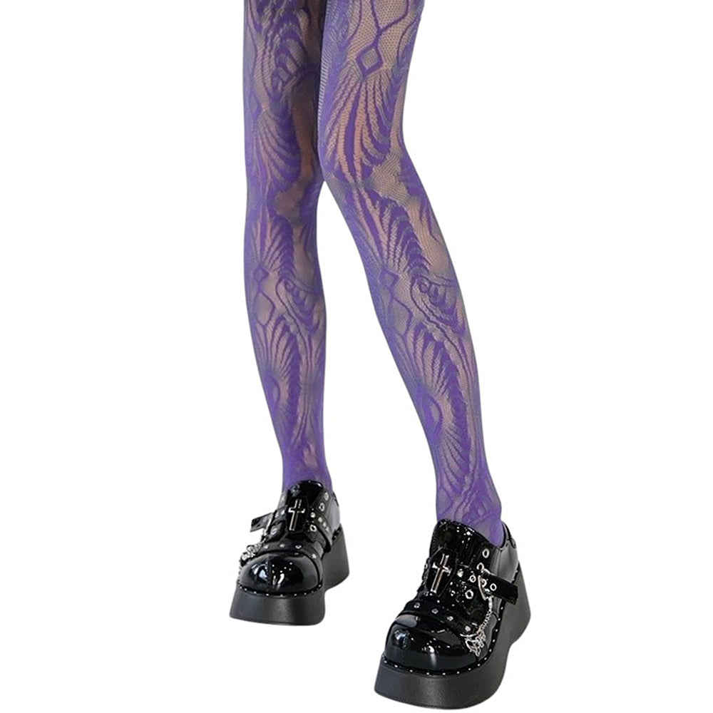 Geometric Pattern Tights – Okanna