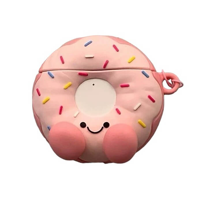 Pink Frosted Donut AirPods Case – Okanna