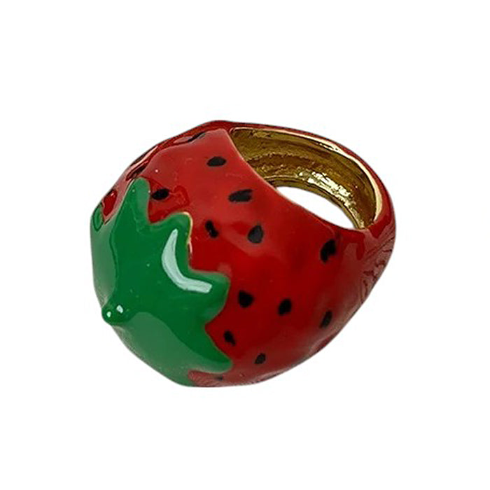 Strawberry Chunky Ring – Okanna