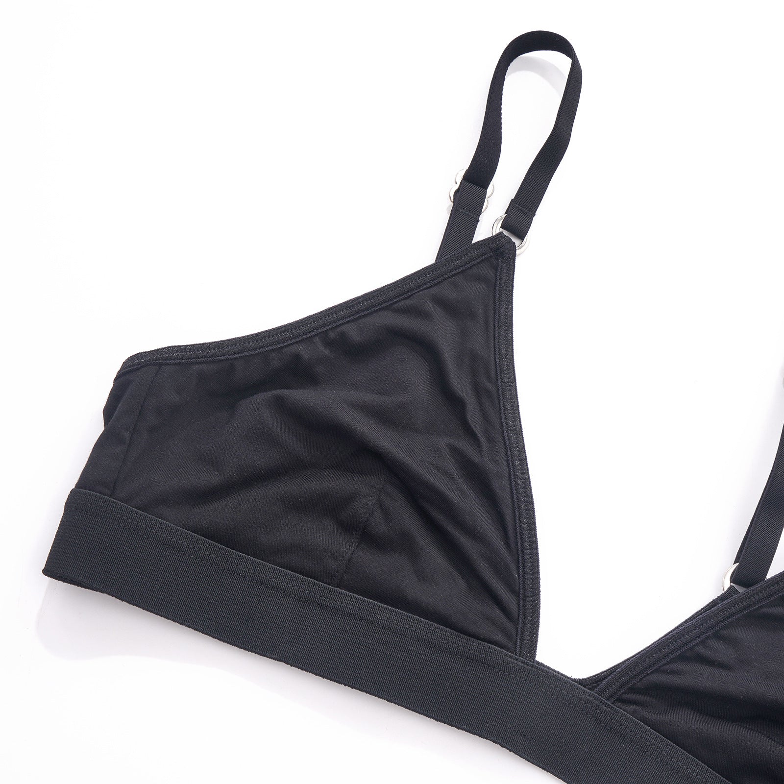 Sexy French Triangle Wireless Bra & Thong Set – Okanna